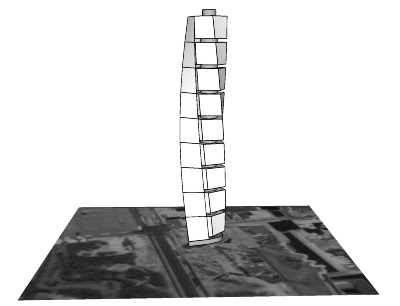 Flukeworld blog: Turning Torso, first model uploaded