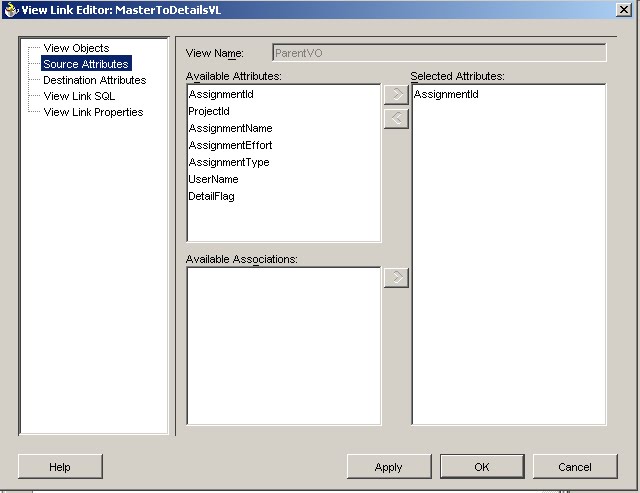 Anil S Oracle Application Framework Blog Advanced Table In Advanced Table Via View Link