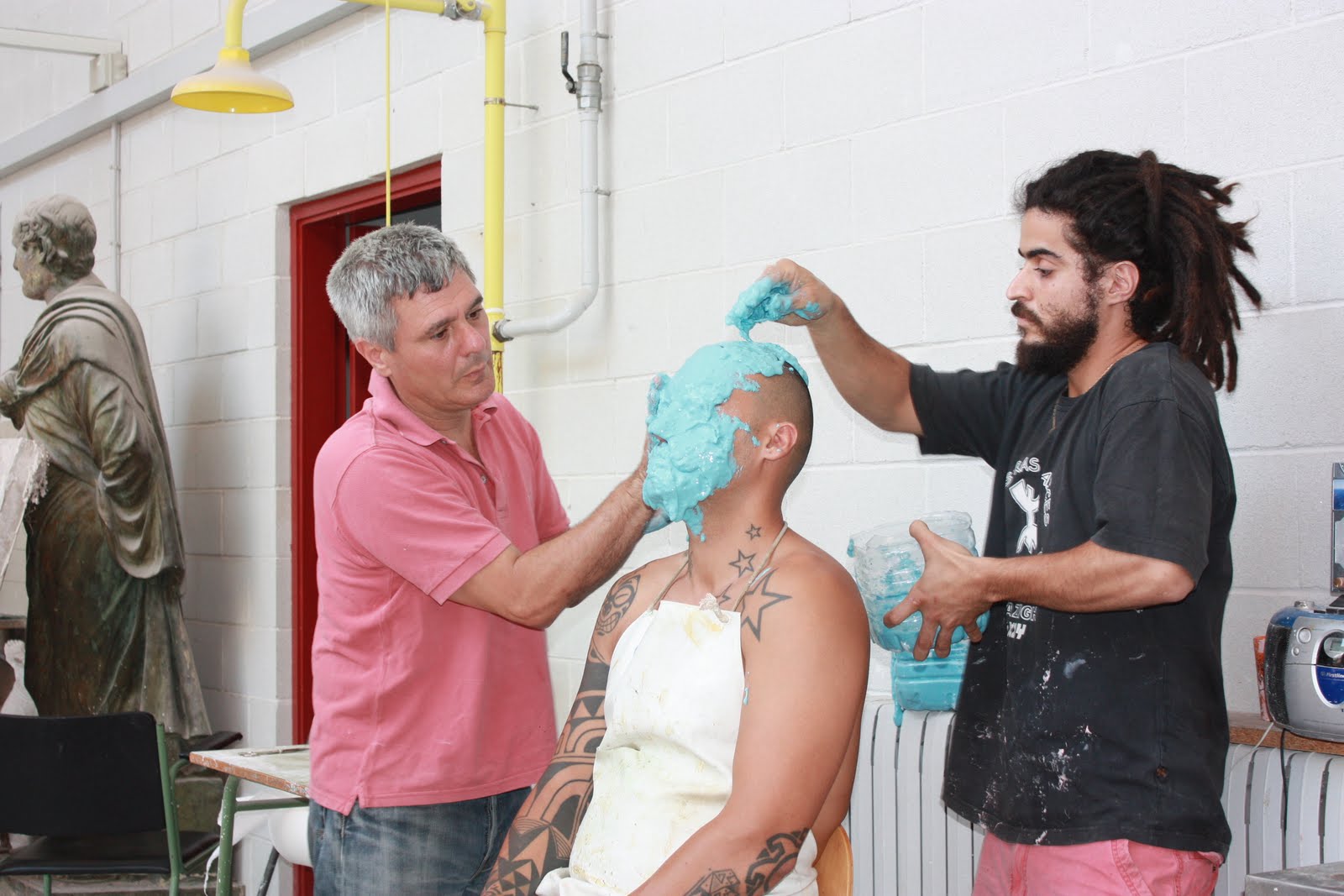 Moldes fáciles: Un molde de una cabeza entera con alginato