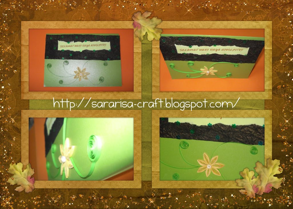 handmade by sararisa: kad raya quilling teknik
