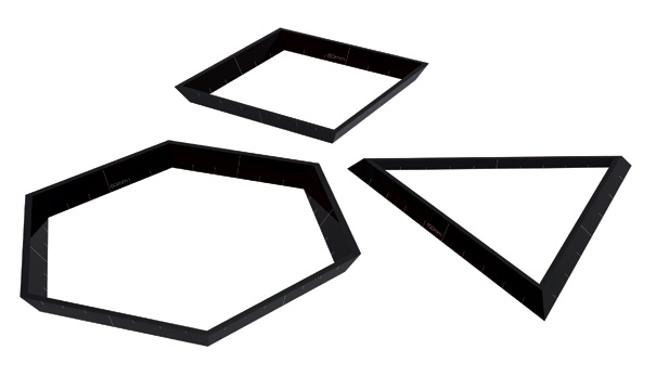 ไอเดียไม้บรรทัดเทมเพลต stacking ruler จาก ไอเดีย.com