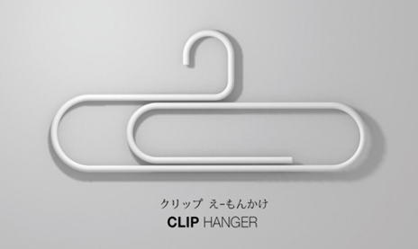 ไอเดีย ไม้แขวนเสื้อ คลิปหนีบกระดาษ Paperclip Hanger จาก ไอเดีย.com
