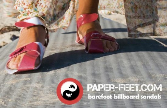 ไอเดีย รองเท้ากระดาษ Paper-Feet จาก ไอเดีย.com