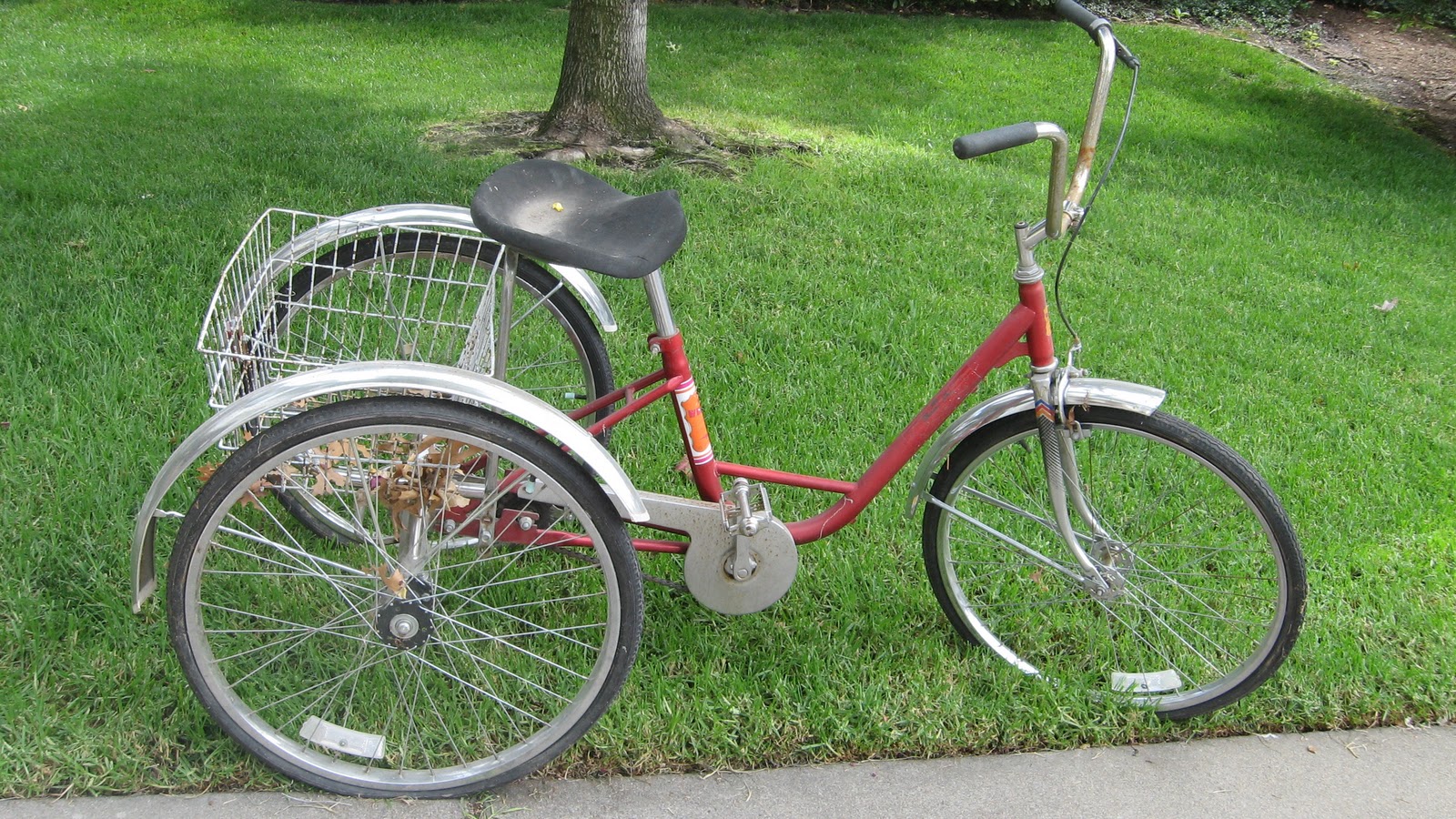 Gracefully Vintage: Vintage Trike!