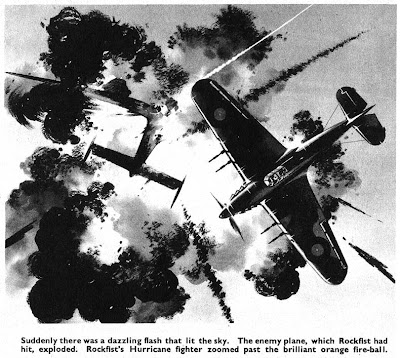 British Comic Art: Rockfist Rogan-Fighter Ace