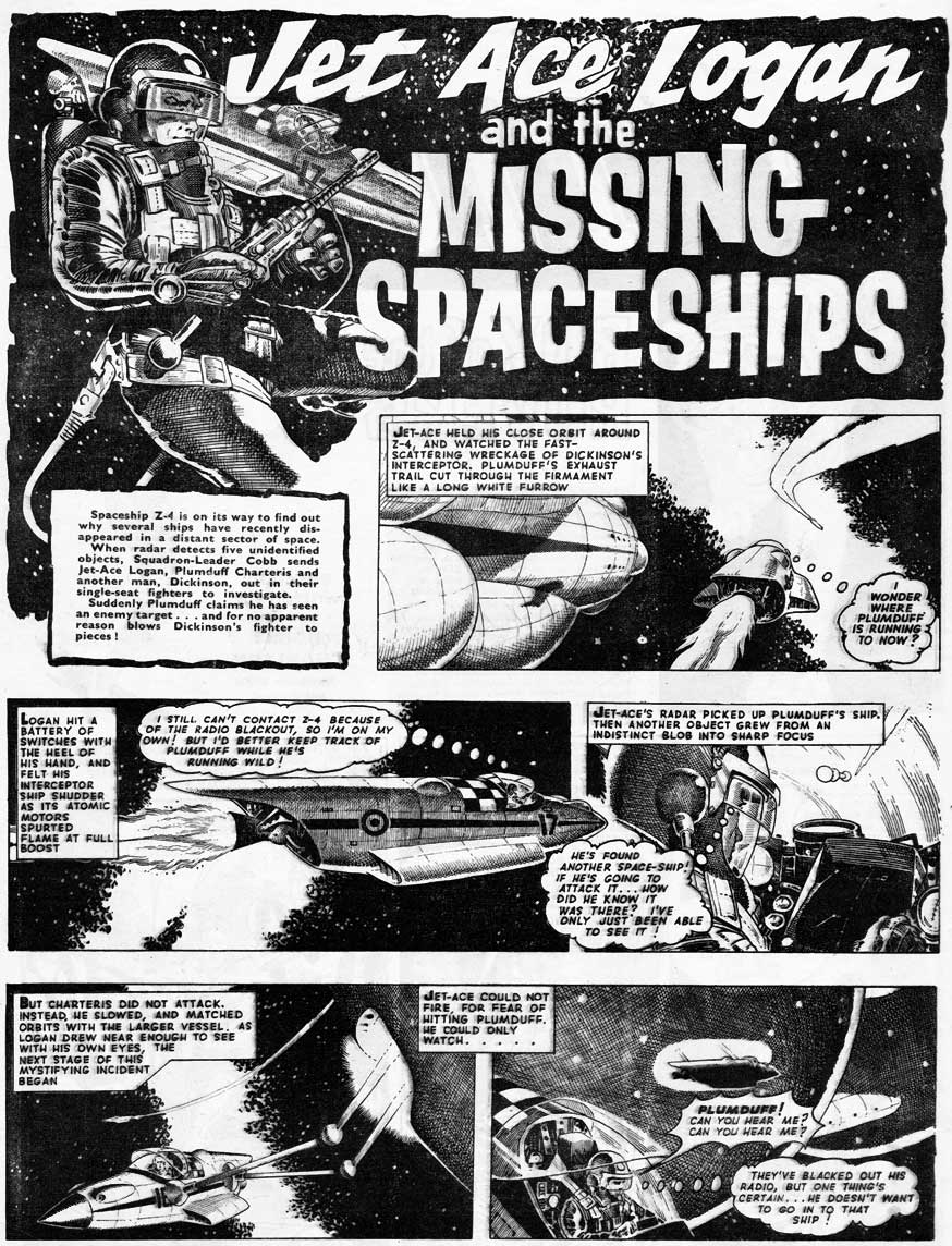 British Comic Art: Jet Ace Logan