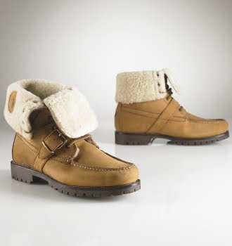 KICK GAME : Polo Shearling Ranger "Cookie" Boots..