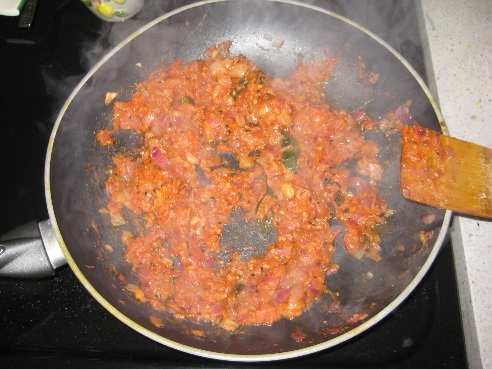 Spicy Egg Masala... for those cold winter days! - Honey, Whats Cooking