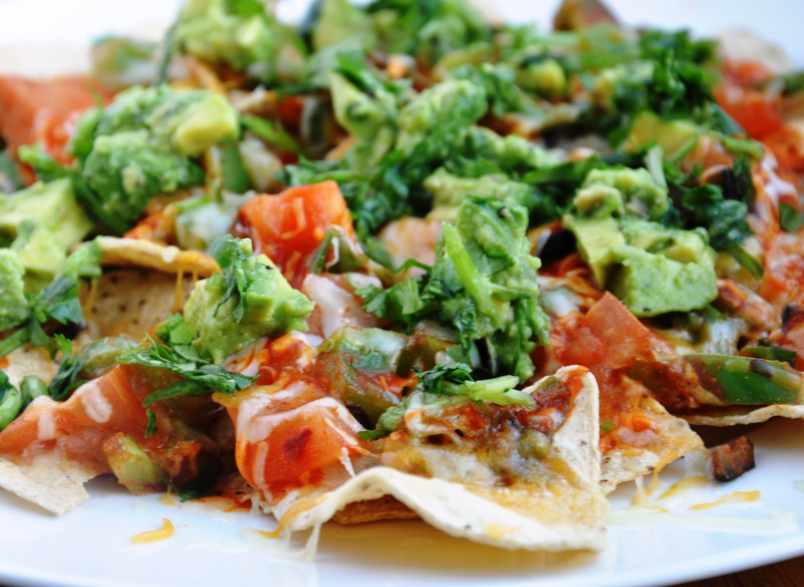 The Buffalo Veggie Nachos... the Ultimate Super Bowl Treat! | Honey ...