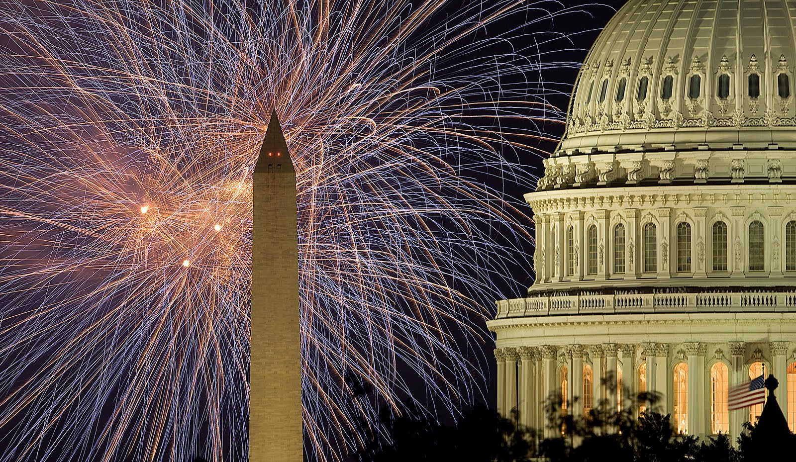 Blue Ridge Mountain Home: Capitol 4th Fireworks by the Washington Monument