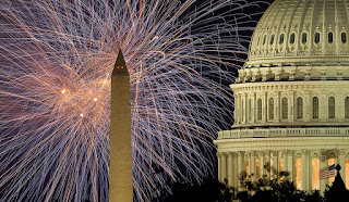 Blue Ridge Mountain Home: Capitol 4th Fireworks by the Washington Monument