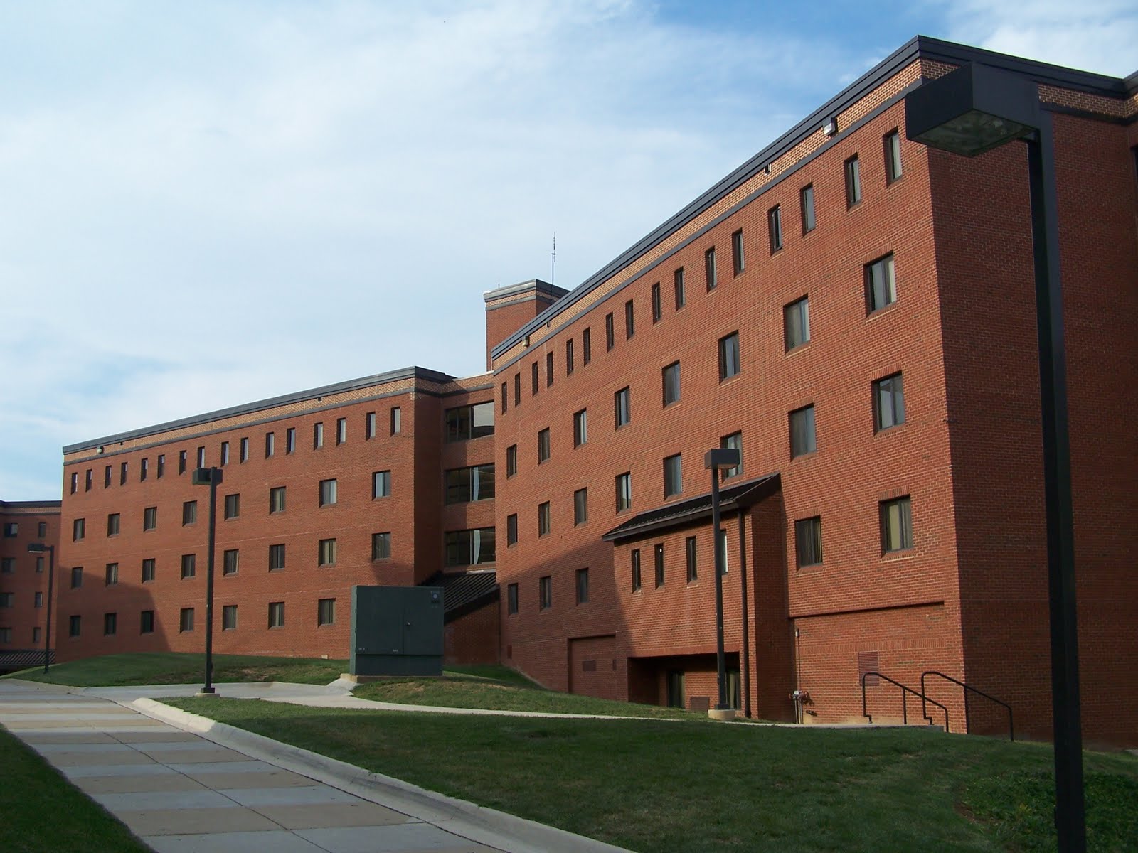 Blue Ridge Mountain Home: Views of George Mason University Dorm Complexes