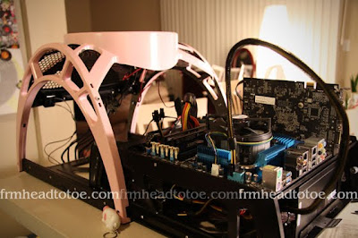 Customizing My Cute Pink Computer Tower ^.^ - From Head To Toe