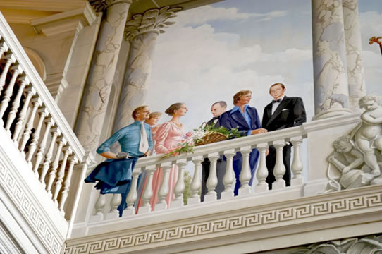 C'est si Bon! La Joie de Vivre: Trompe l'Oeil Painting - A Brief History