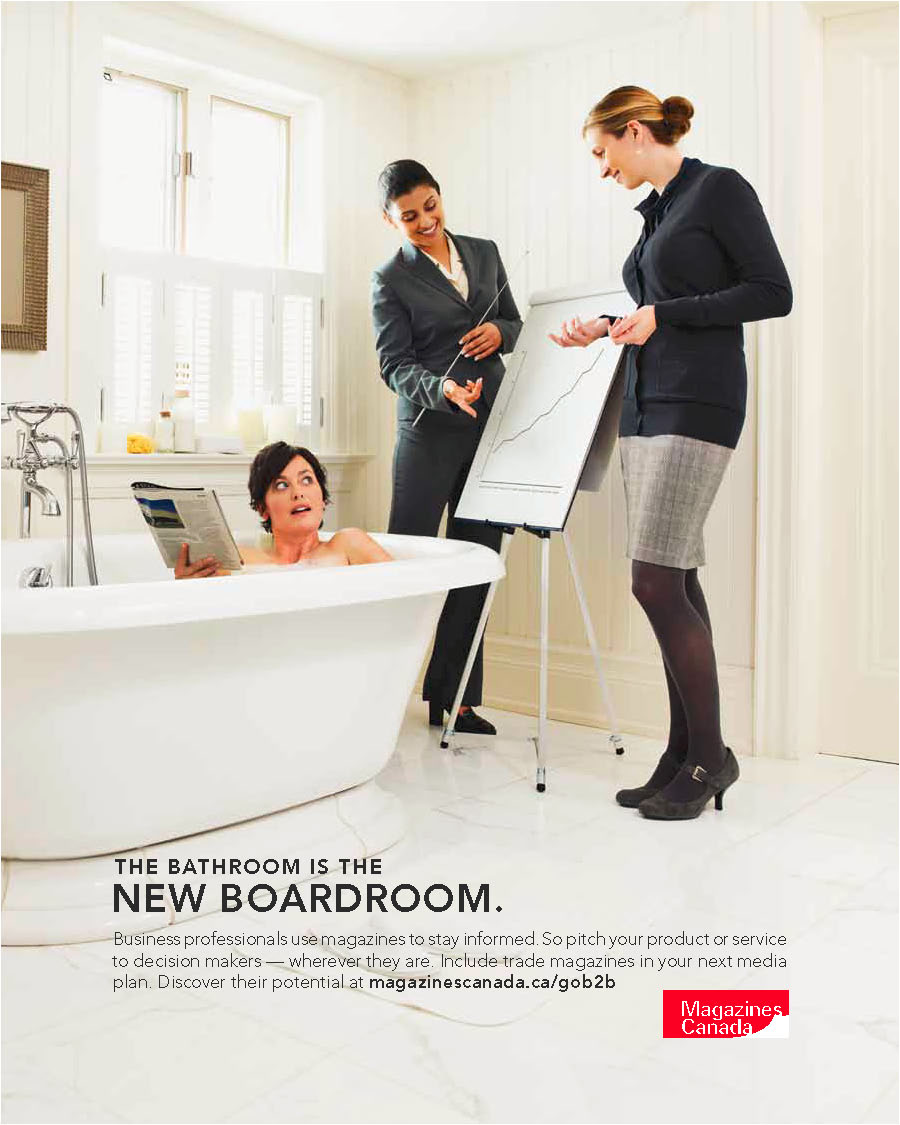 The third campaign (example shown), is geared specifically to business ...