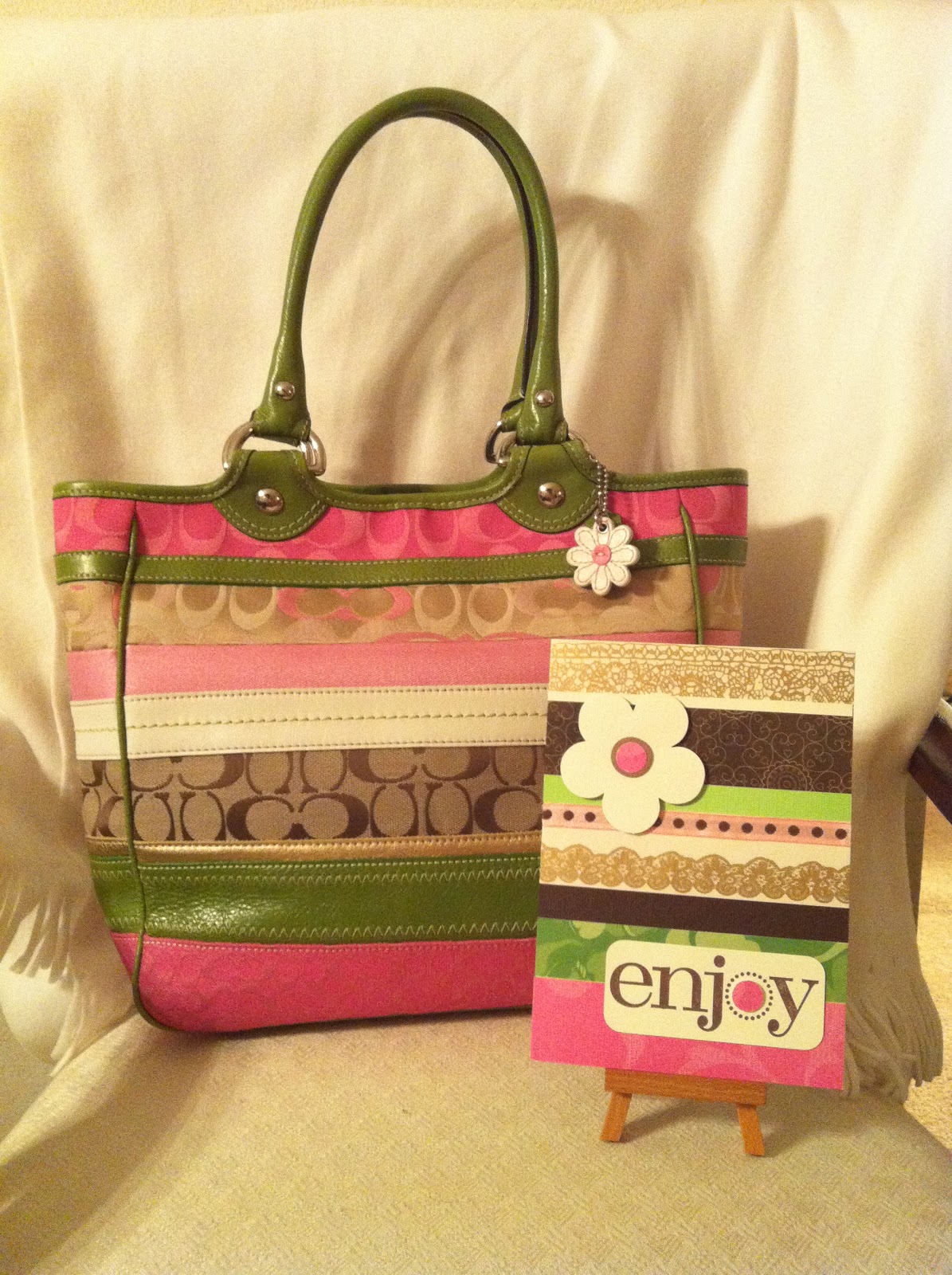 TeaDub Design: Pretty Coach Purse