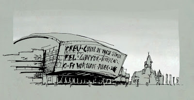 stefan's sketch blog: Cardiff Bay