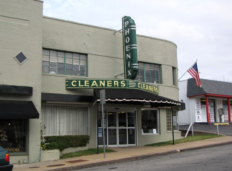 Historic Tulsa: Phoenix Cleaners, 1947