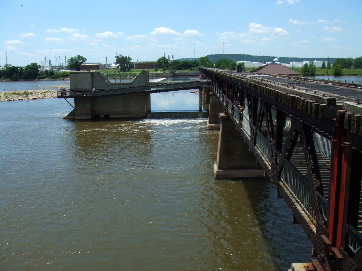 Tulsa Gentleman: Sunday Bridges - Pedestrian Bridge, Tulsa Riverpark