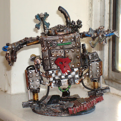 Scratch Built 40K Ork Dreadnought 'Def Dred'