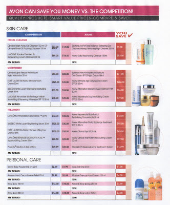 ALL ABOUT AVON - Ask VANESSA!: AVON - COMPARE & SAVE