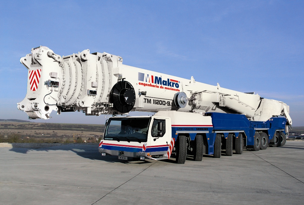 Guindastes Telescópicos: LTM 11200 - Guindaste Telescópico com ...