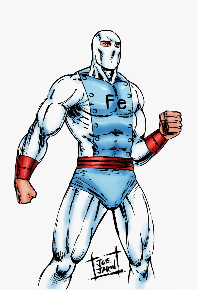 The Comic Book Art of Joey Jarin: Ferro Lad