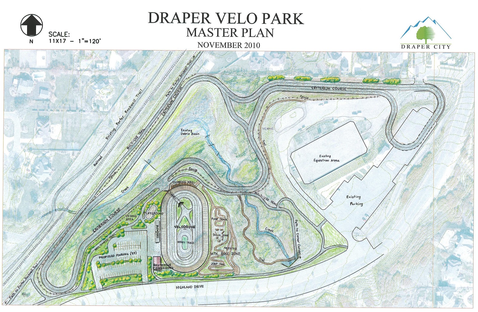 bike junkie: Draper Velopark Master Plan Approval