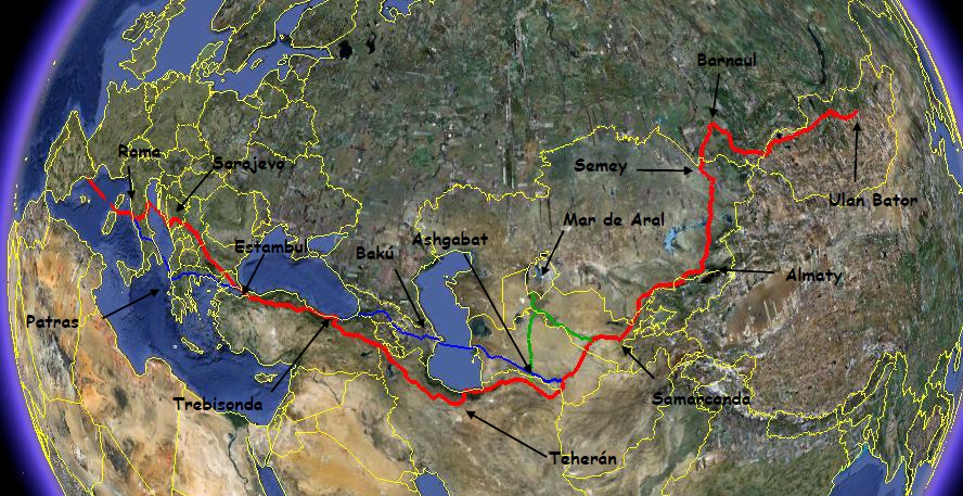 Equipo Clavijo Plus Ultra: RUTAS