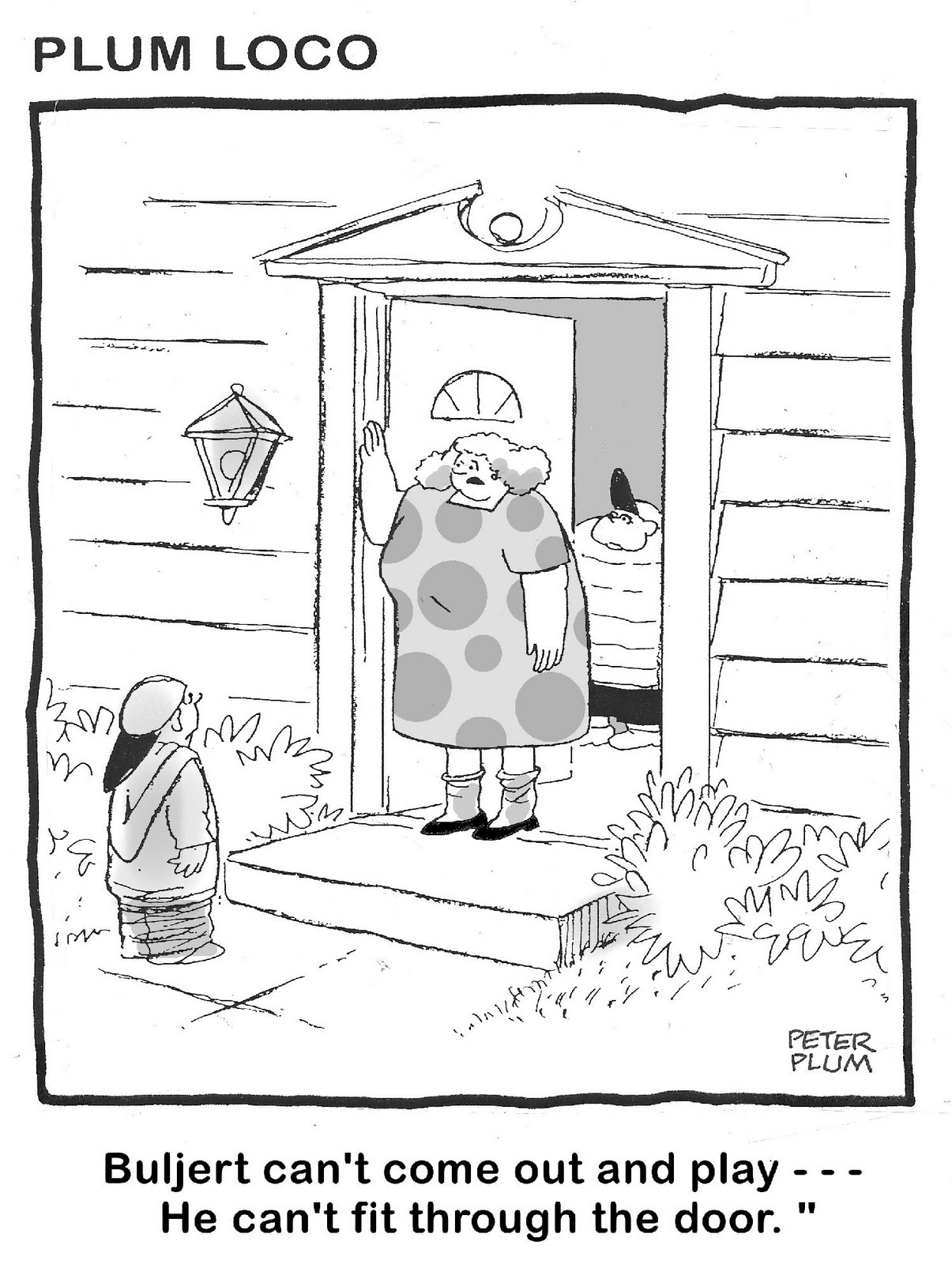 Plum Loco - Roy Delgado: Plum Loco Comic/ Peter Plum/ Roy Delgado