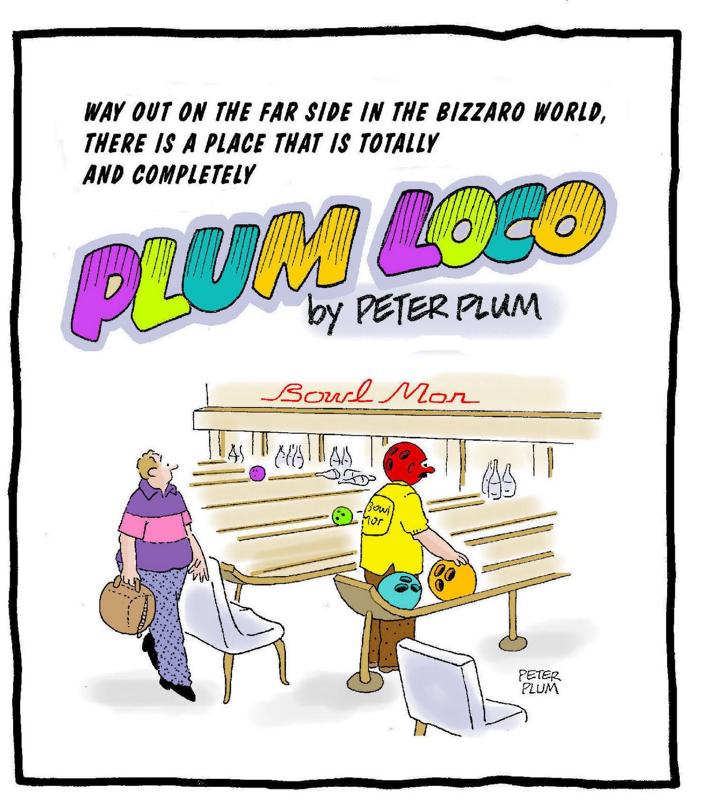 Plum Loco - Roy Delgado: Roy Delgado/Peter Plum doppelgangers