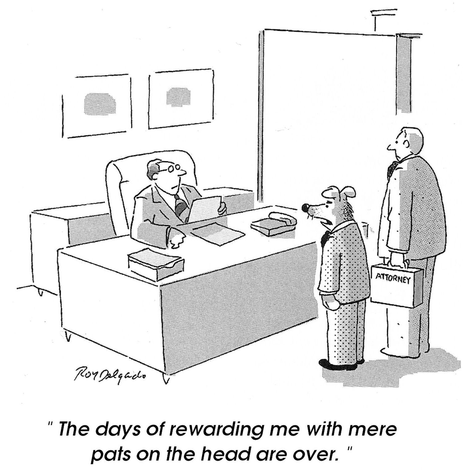 Plum Loco - Roy Delgado: Harvard Business Review cartoon - Roy Delgado