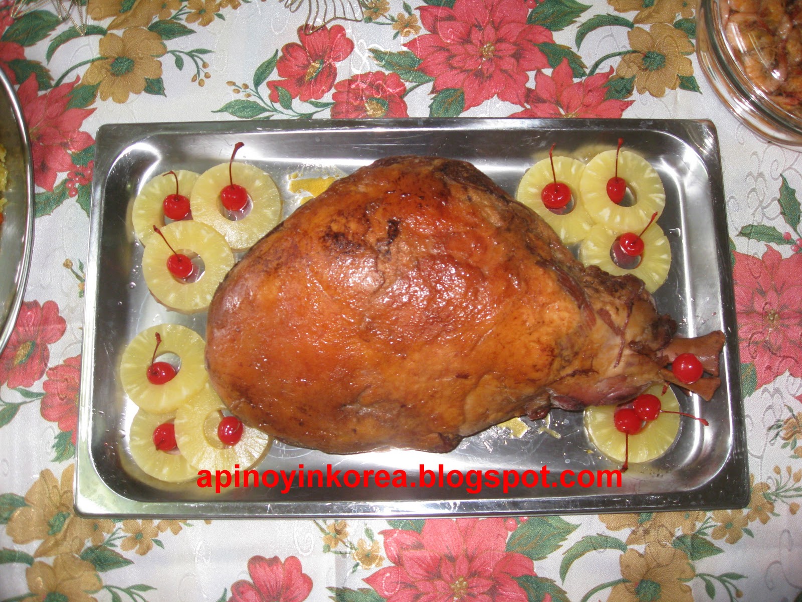 A Pinoy in Korea: A Pinoy in the Philippines: Ham for Christmas!