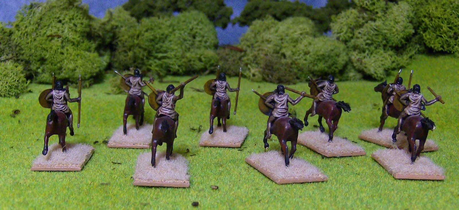 PARADE GROUND 20mm: Second unit of Numidian Cavalry