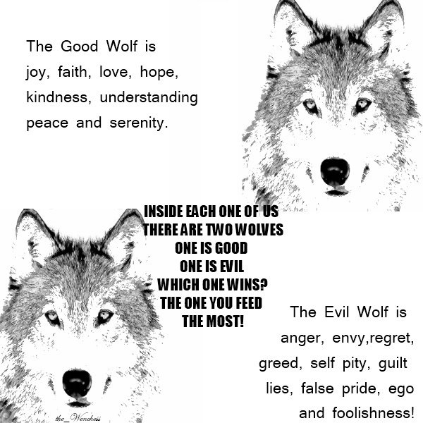 Live Online: Two Wolves inside of us..