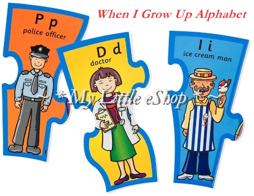 My Little eShop * ~: Infantino - When I Grow Up Alphabet Puzzle