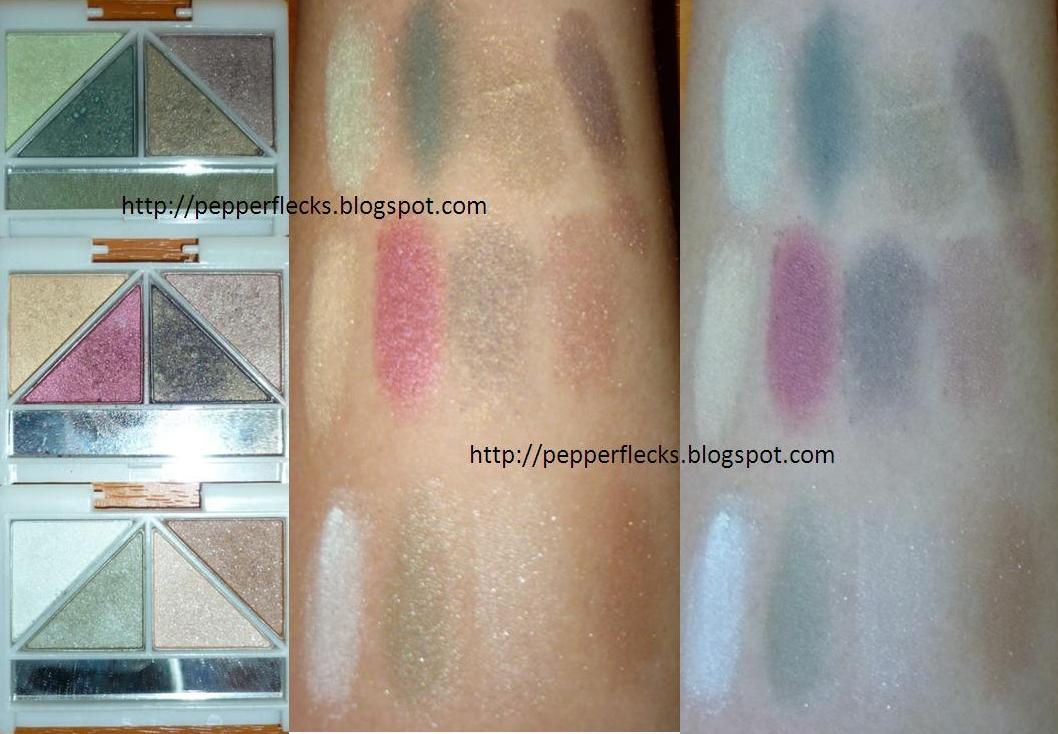 FLECKS & GUSSET: Review and Swatches: ELF Brightening Eye Color