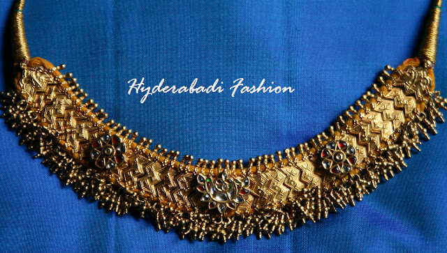 Hyderabadi fashion: Tusshe - Hyderabadi traditional Jewellery