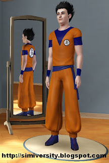 Mod The Sims - âœª I need help finding a Goku outfit for the sims 3âœª