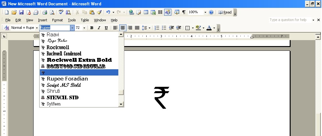 Brain v/s Mind: Download Rupee Font For Free