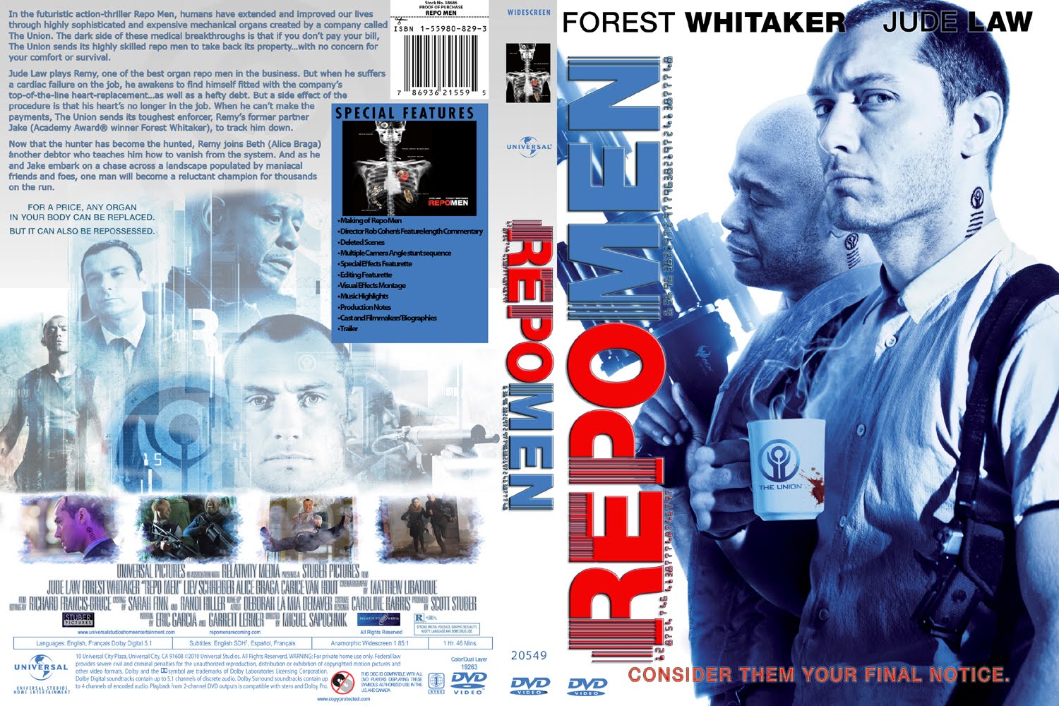 Repo men dvd