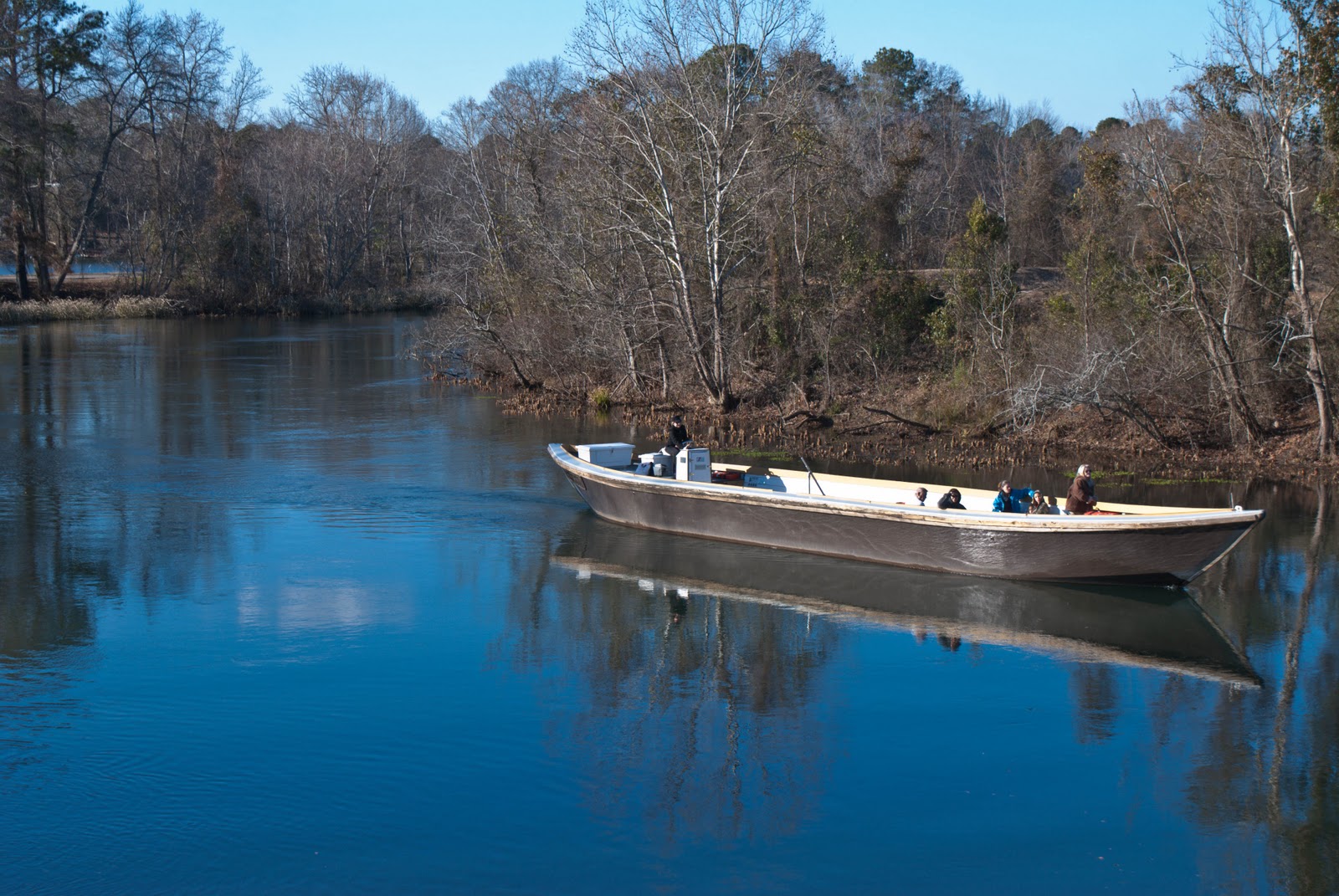 Augusta Georgia Daily Photo: Canal Boat Tour