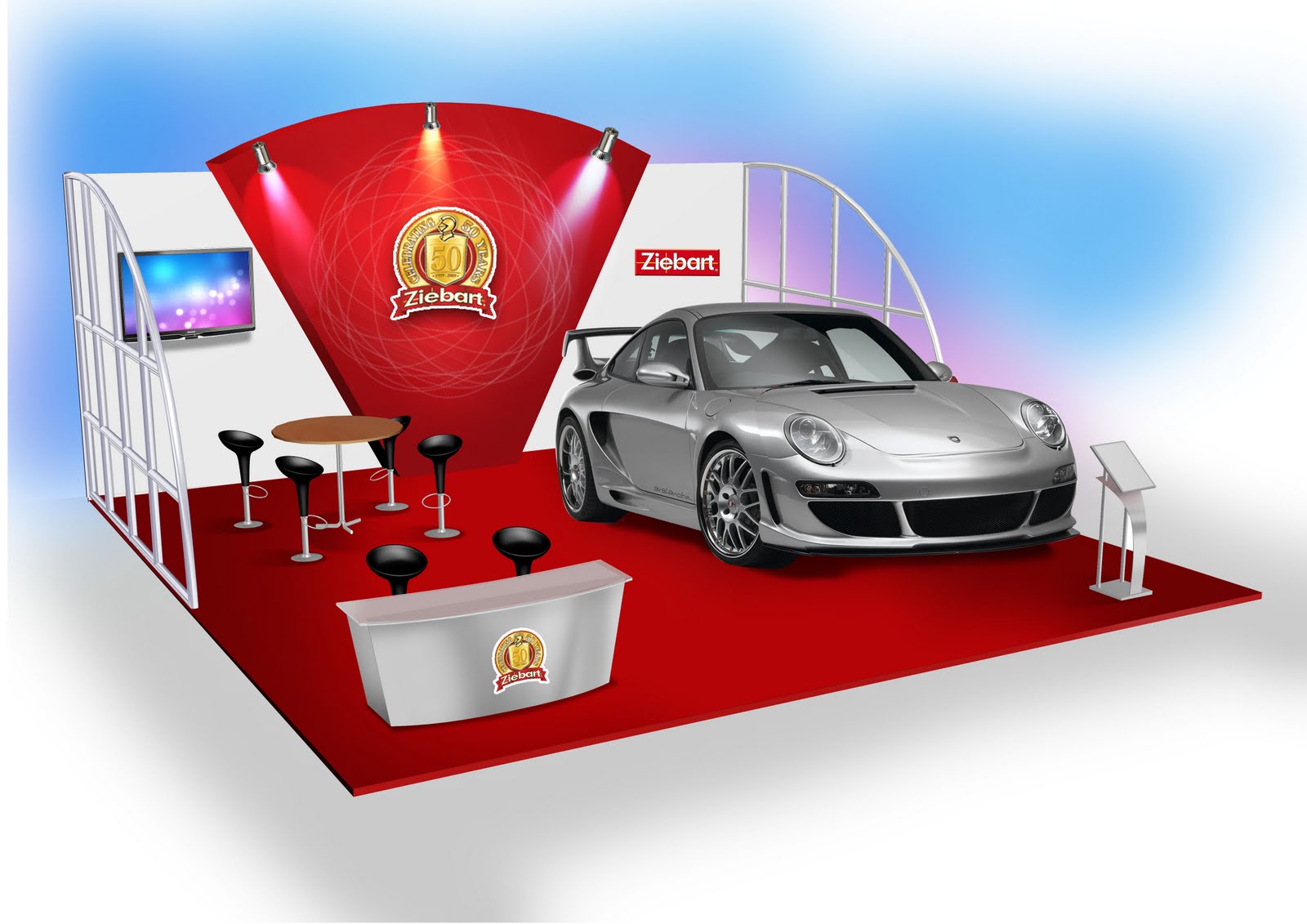 Rhythm of Colour: STALL DESIGNING