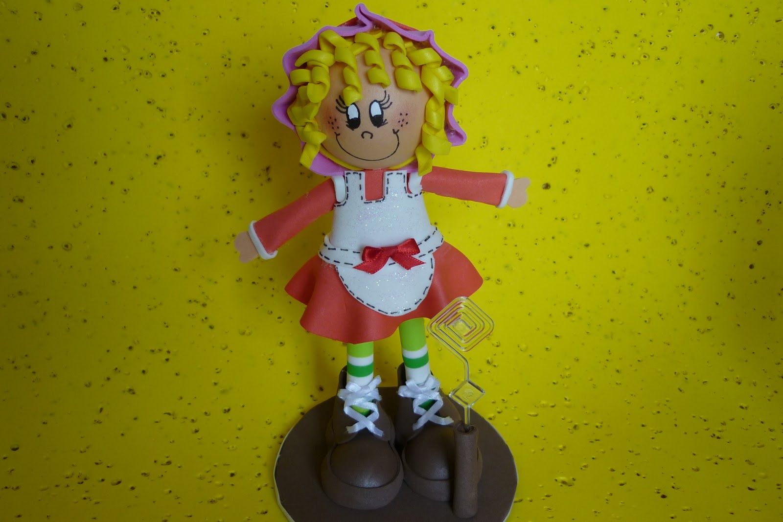 Bonecas Fofuchas Arte da Papola: Papucha Moranguinho