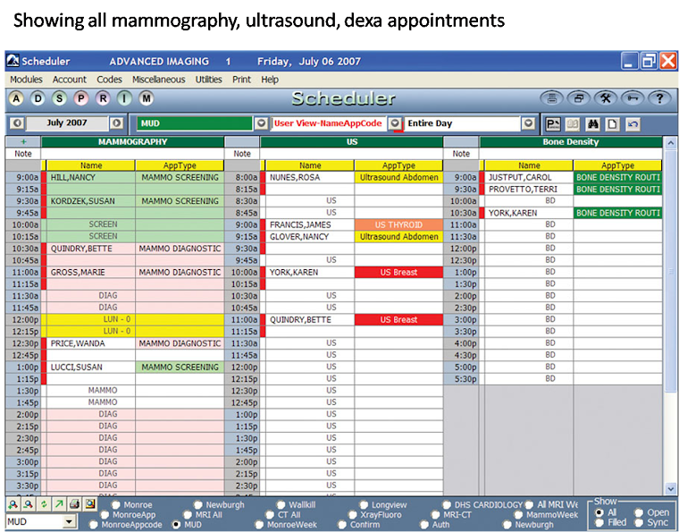 RADIOLOGY INFORMATION SYSTEM: MedicsRIS Workflow