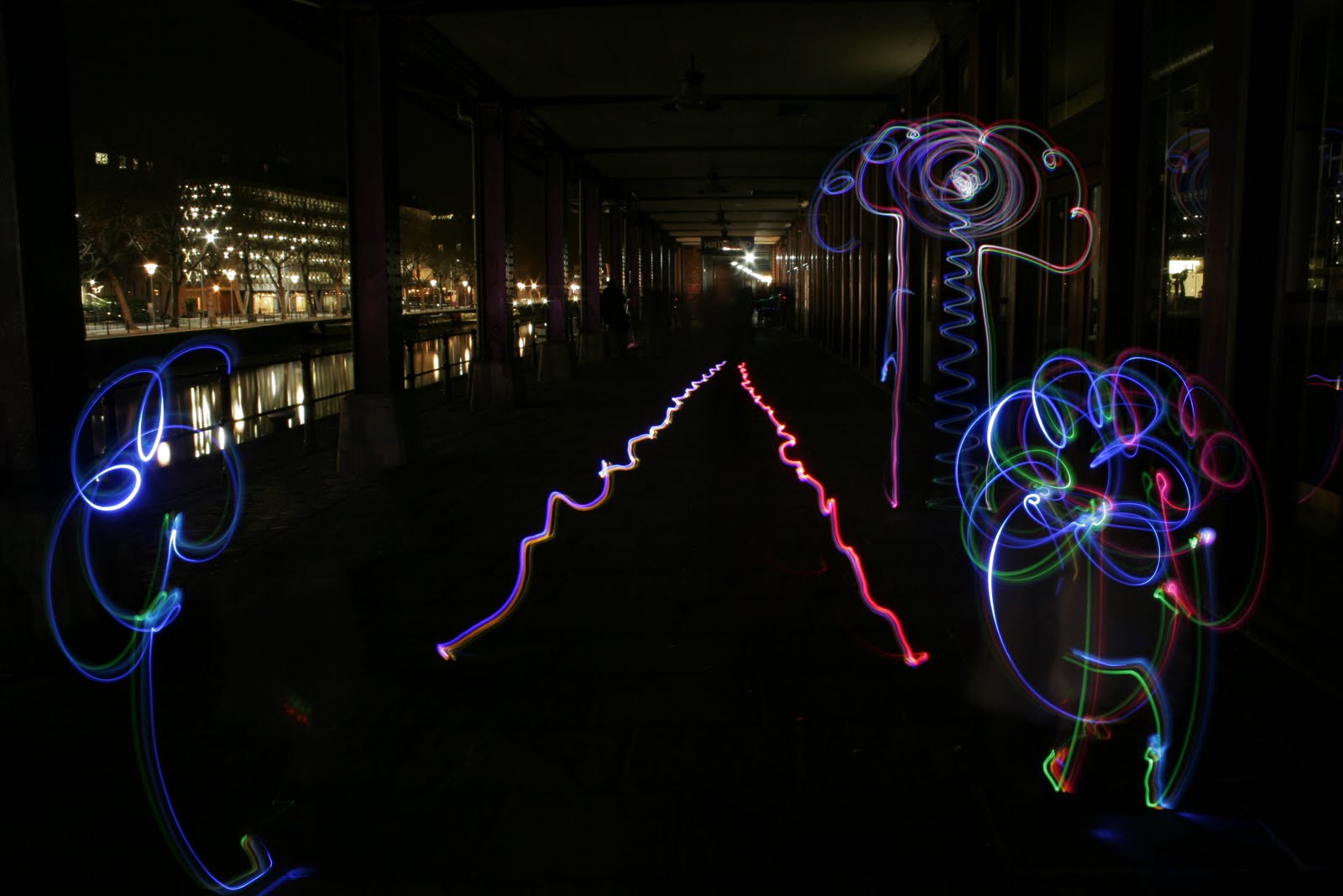 Nick Ball Photography: Light Drawing at the Watershed
