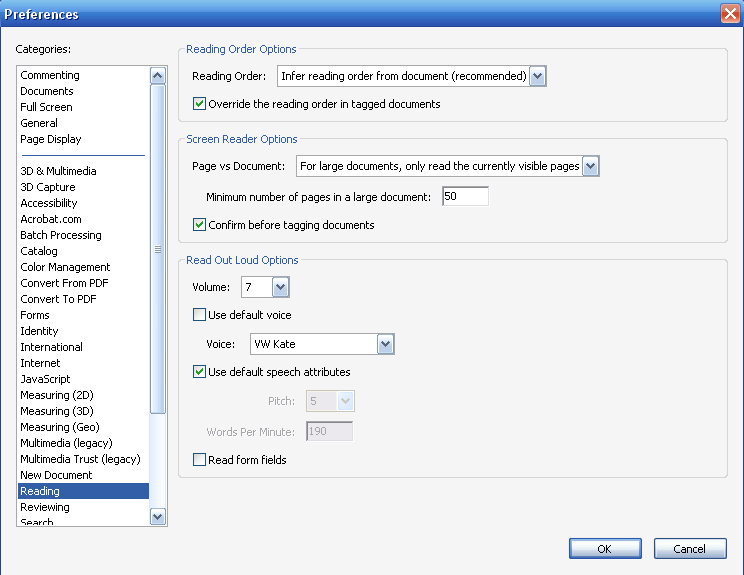 Assistive Technology: The Many Faces of Adobe Acrobat 9 Professional