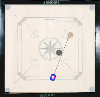 carrom champion: Carrom Trick Shot - Pocketing your carrom men and ...