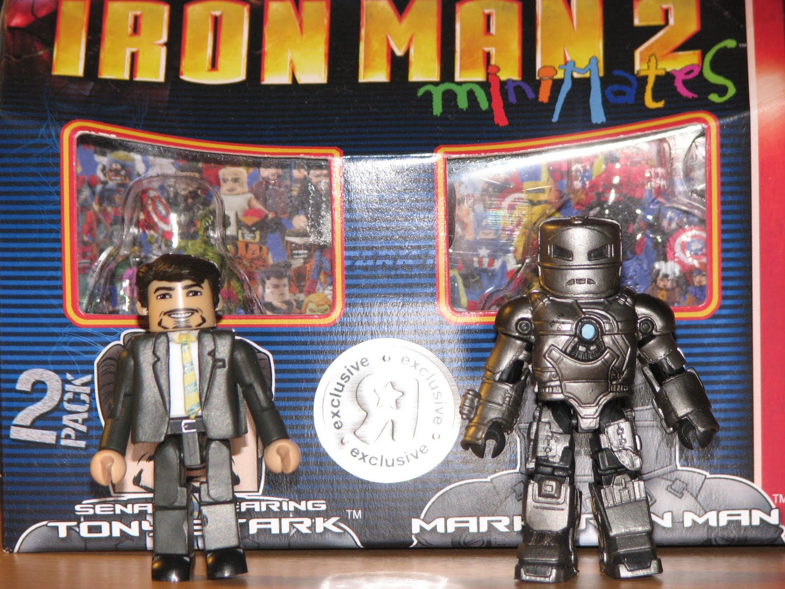 AJV's Blog: Iron Man 2 Minimates Review: Senate Hearing Tony Stark and ...