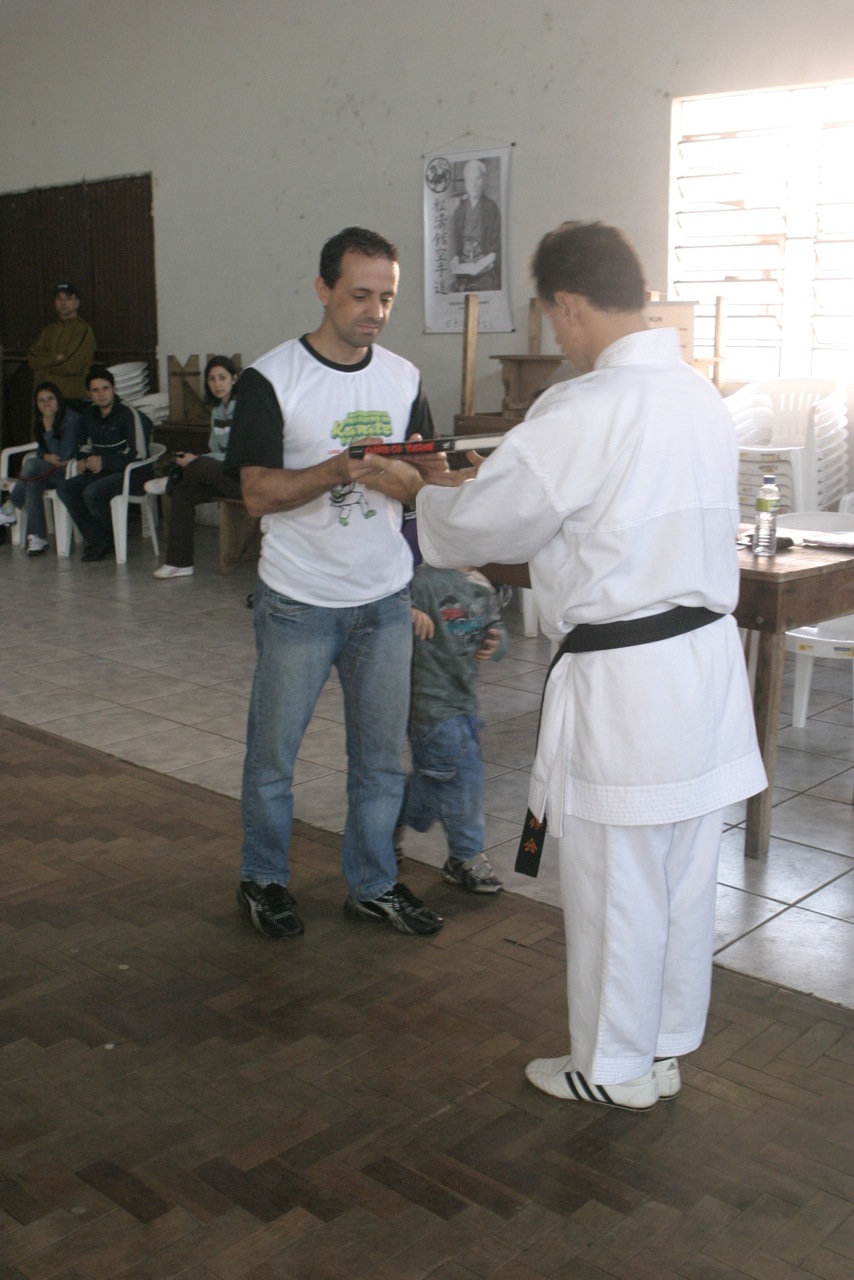 Associação Hachiman Karate-do: EXAME DE FAIXA EM TRIUNFO